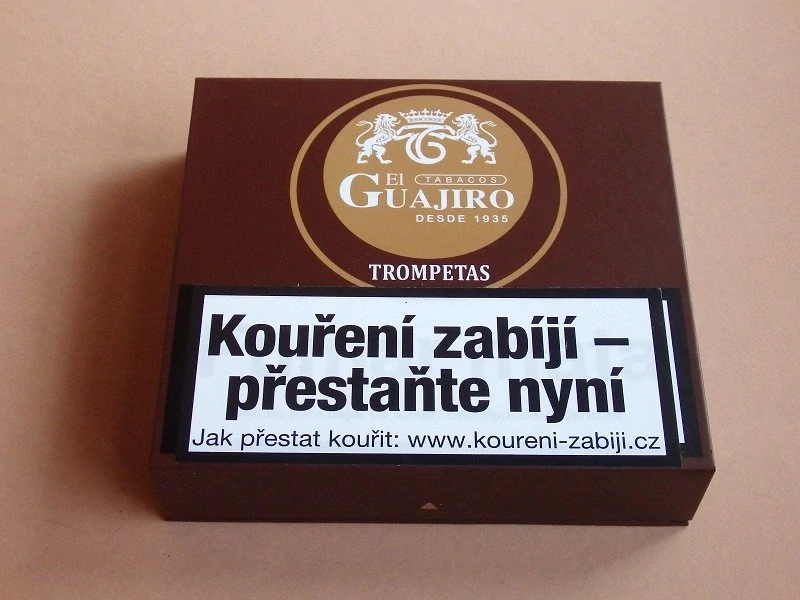 doutníky El Guajiro Trompetas /20 | Dýmky-tabák-doutníky, e-shop Mostex ...